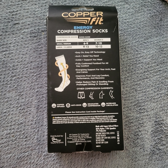 copperfit | Underwear & Socks | Copper Fit Energy Compression Socks ...